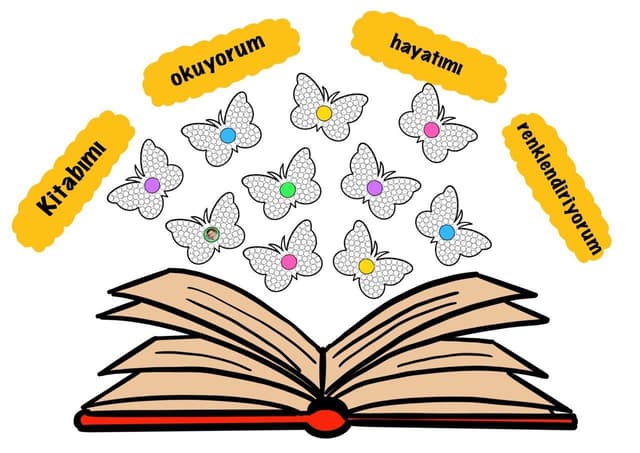 Kelebekli Kitap Okuma Köşesi